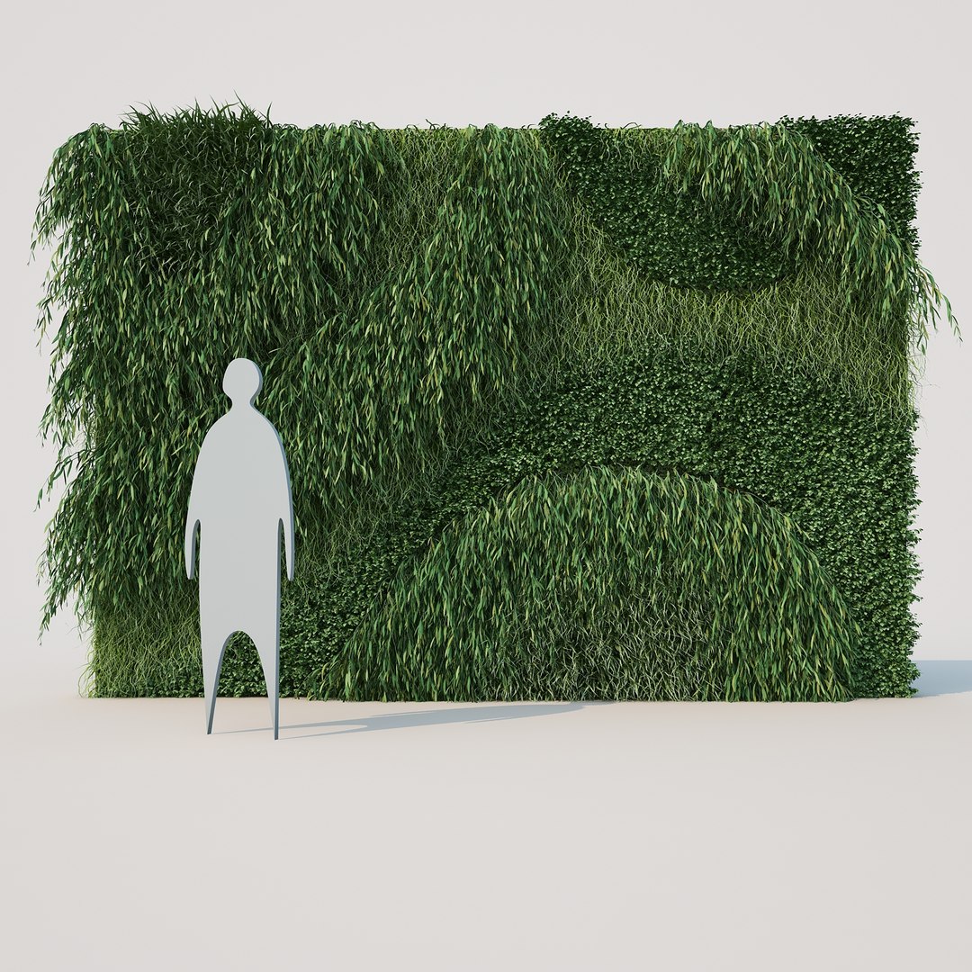 3d Vertical Garden Model