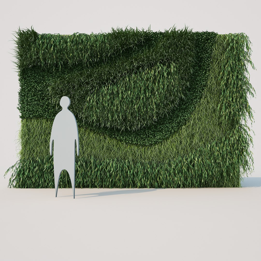 3d Vertical Garden Model