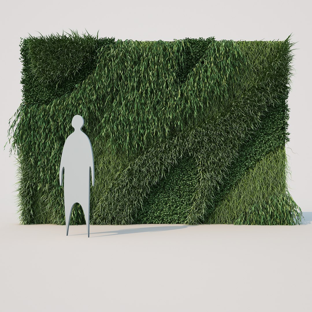 3d Vertical Garden Model