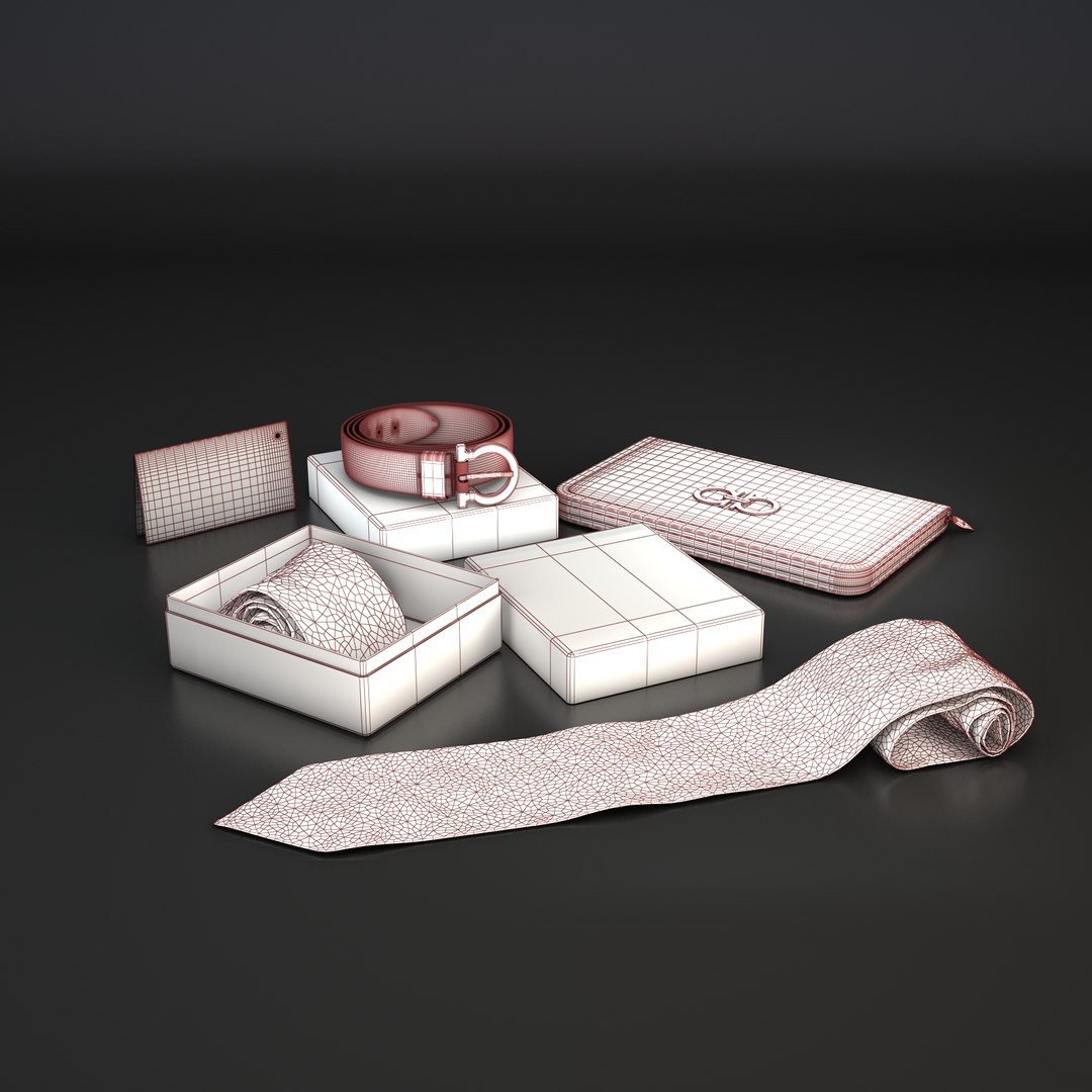 Decorative Accessories Set 3D Model - TurboSquid 1366902