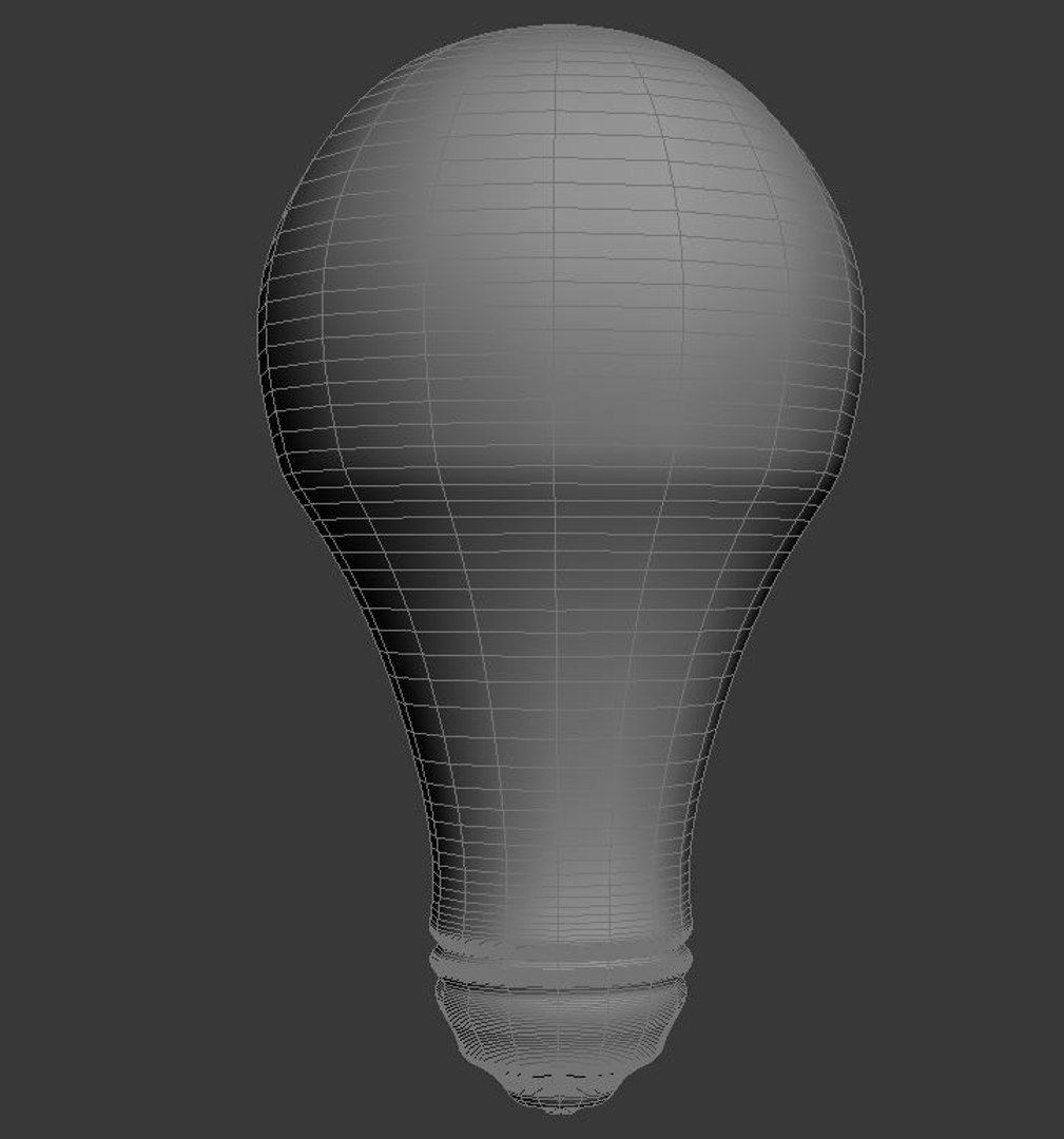 Simple Lightbulb 3d Max