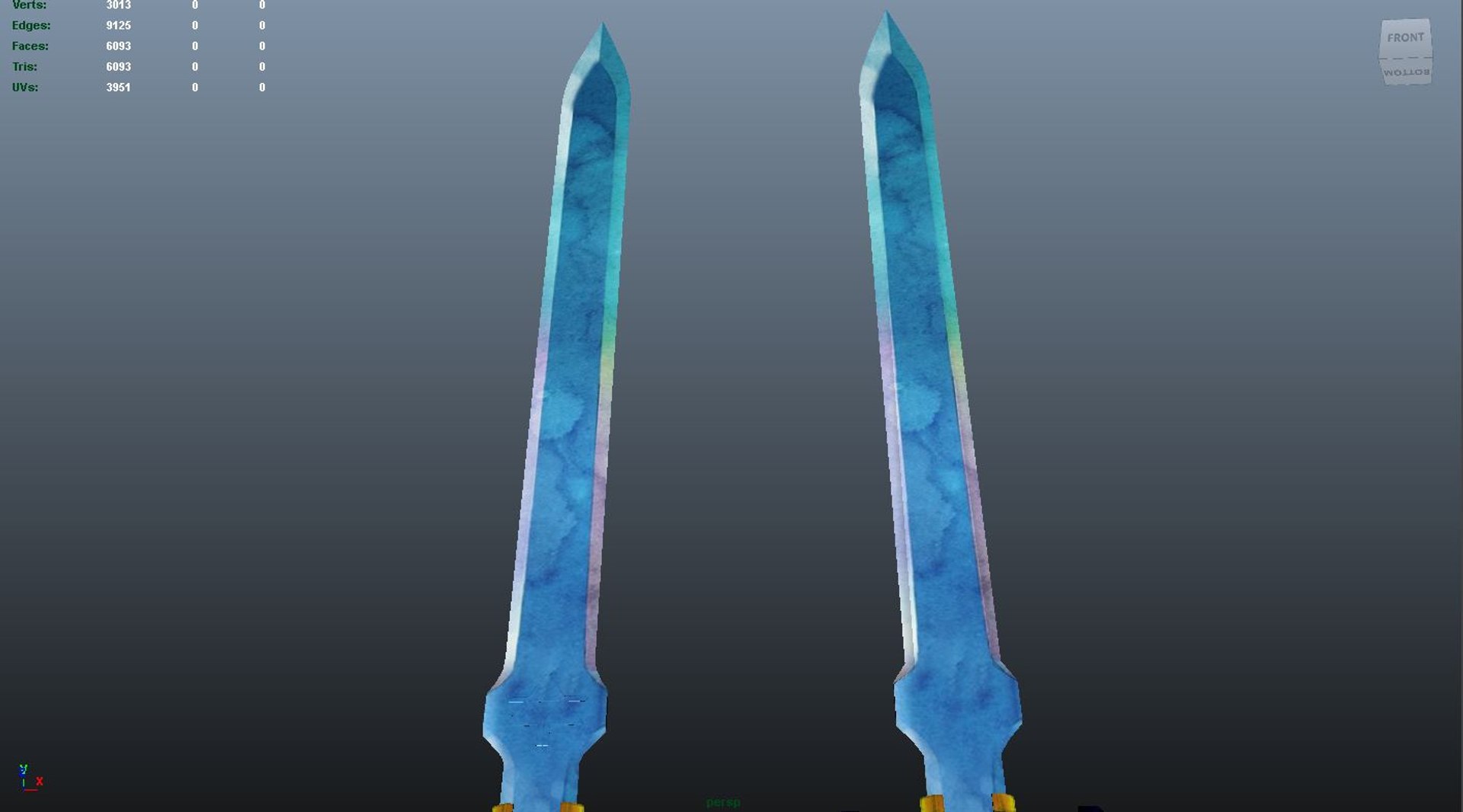 3d Model Of Master Sword