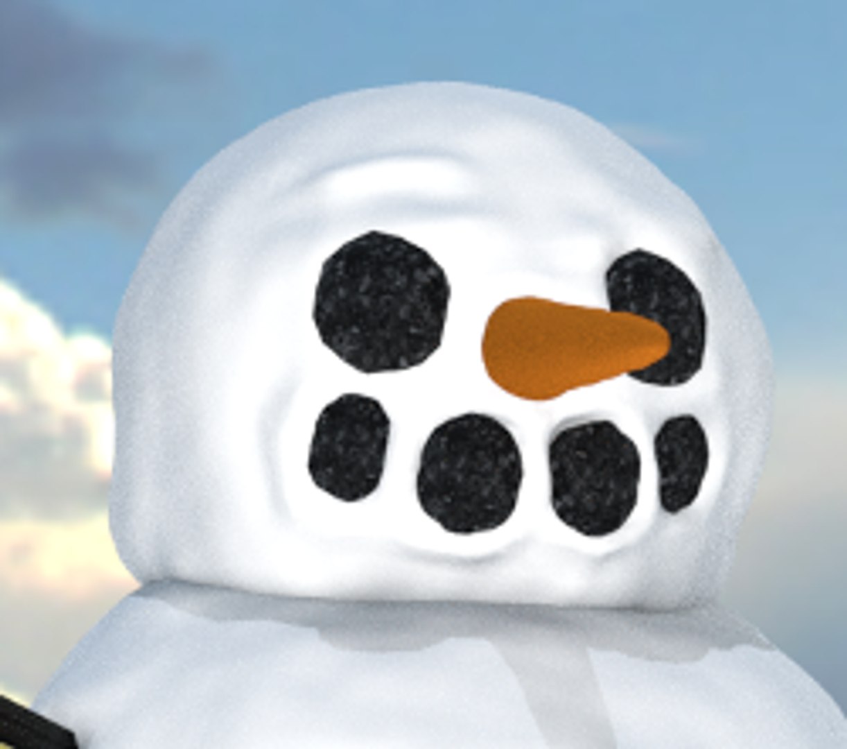 Free Snow Blender 3D Model - TurboSquid 1196639