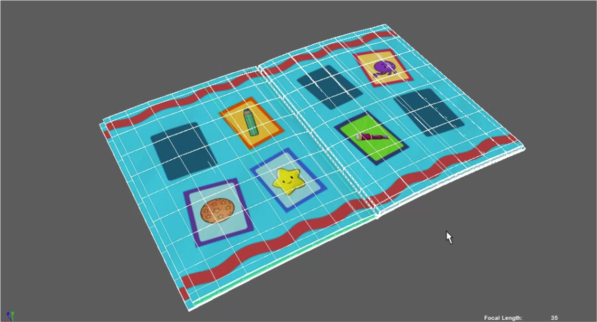 Album Sticker 3D Model - TurboSquid 1583501