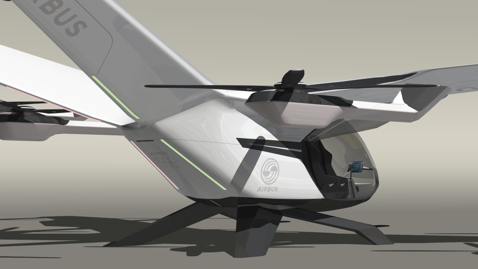 3D CityAirbus NextGen - TurboSquid 2007654