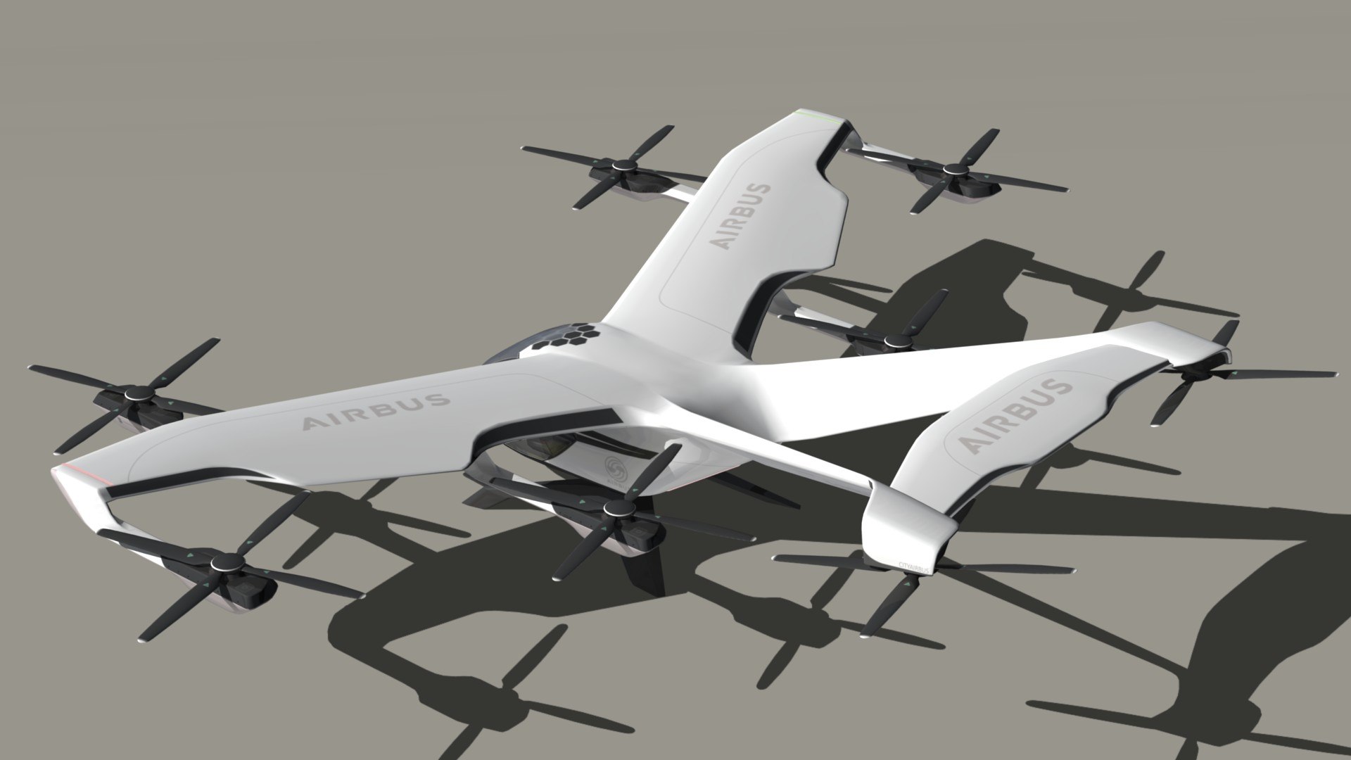 3D CityAirbus NextGen - TurboSquid 2007654