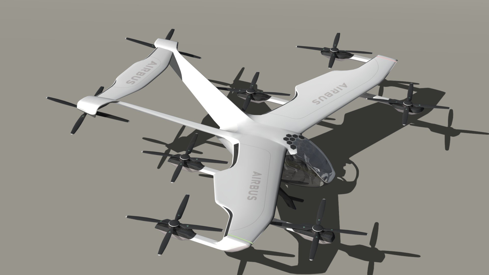 3D CityAirbus NextGen - TurboSquid 2007654