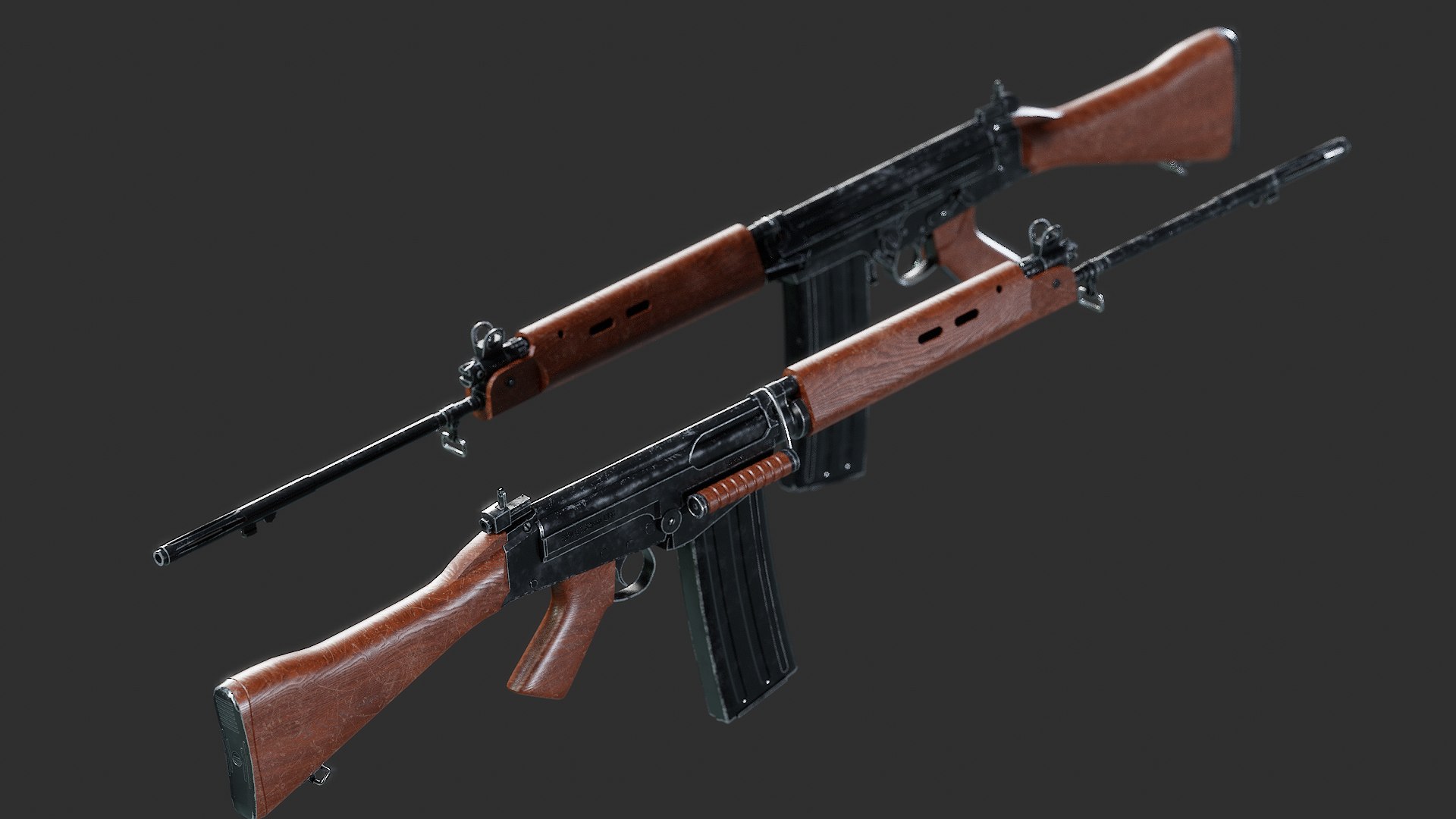 L1A1 Rifle 3D Model - TurboSquid 2264477