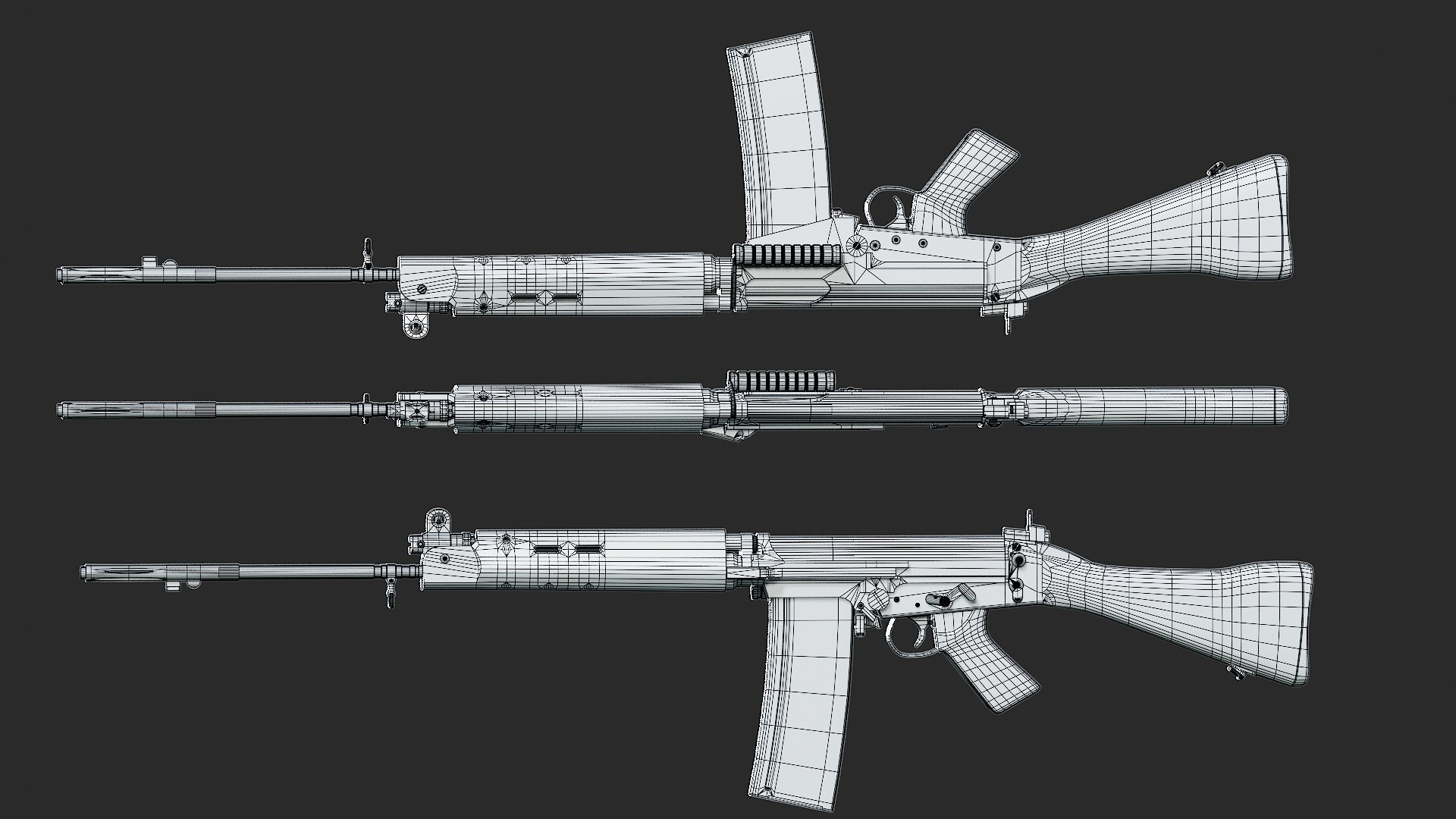 L1A1 Rifle 3D Model - TurboSquid 2264477