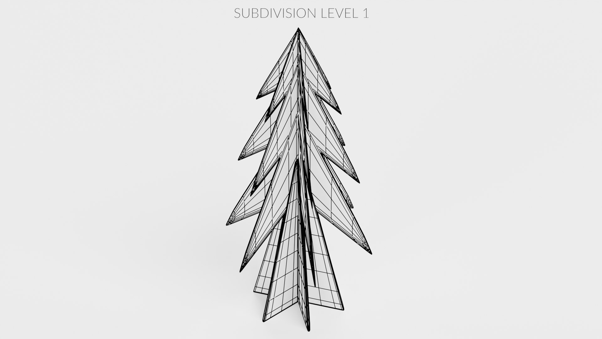 Paper Tree 04 3D Model - TurboSquid 2184840