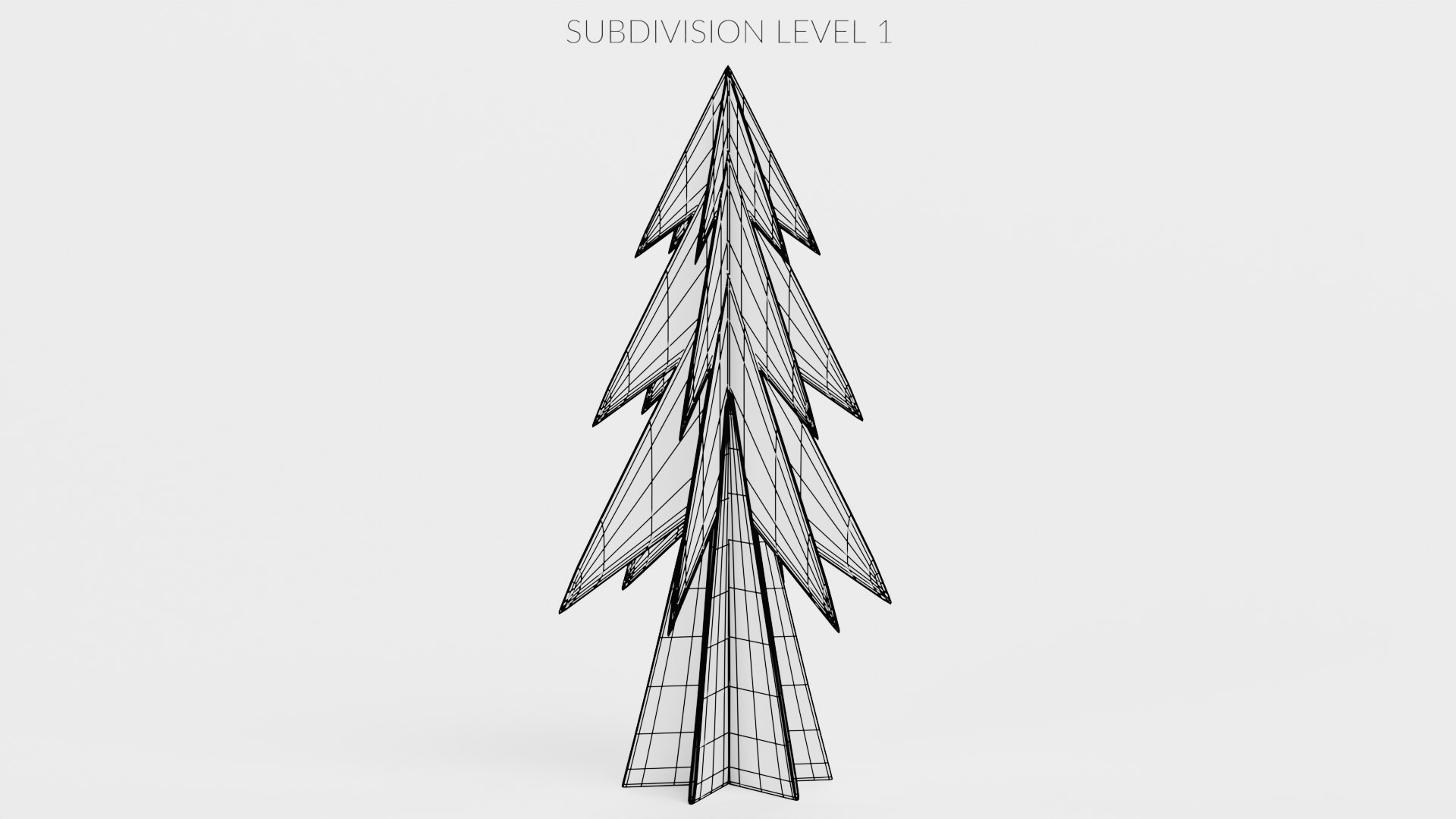 Paper Tree 04 3D Model - TurboSquid 2184840