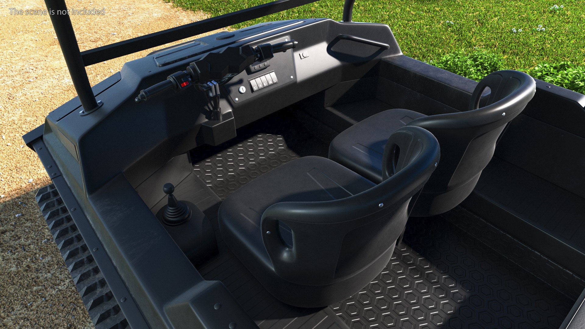 Old ATV Track Vehicle Rigged 3D model - TurboSquid 2003396