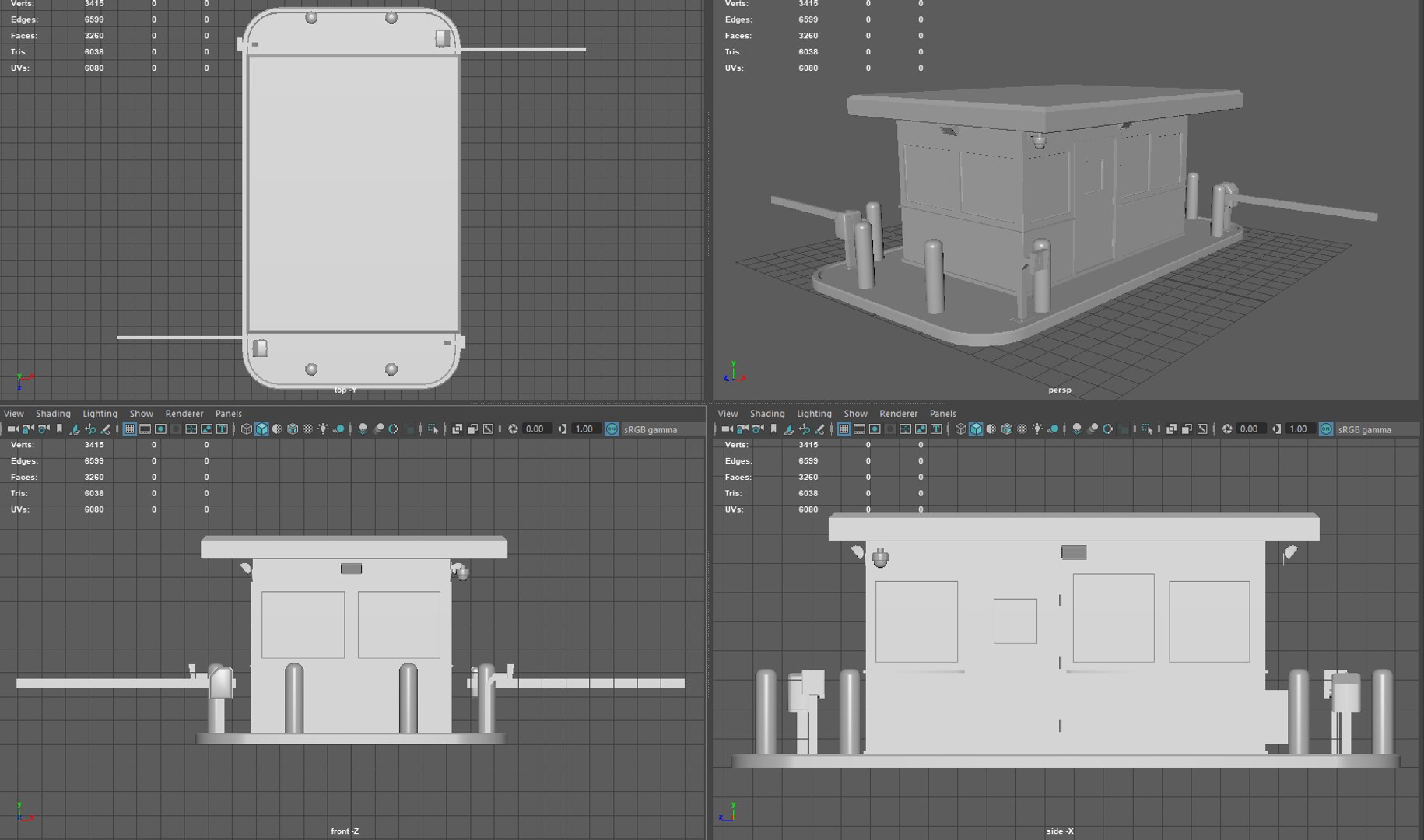 Guard Shack Model - TurboSquid 2054151
