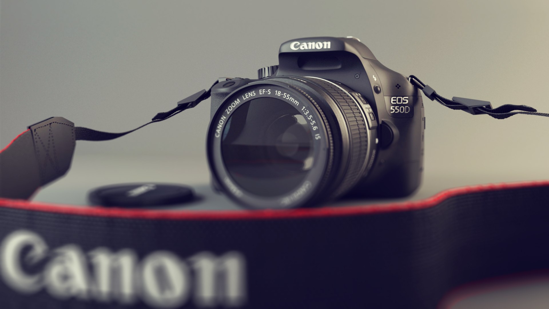 3d Canon Eos 550d