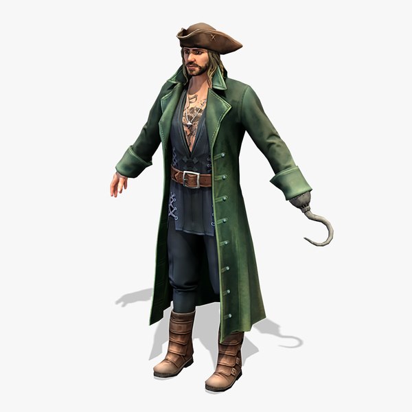 Free 3D Pirate Models | TurboSquid