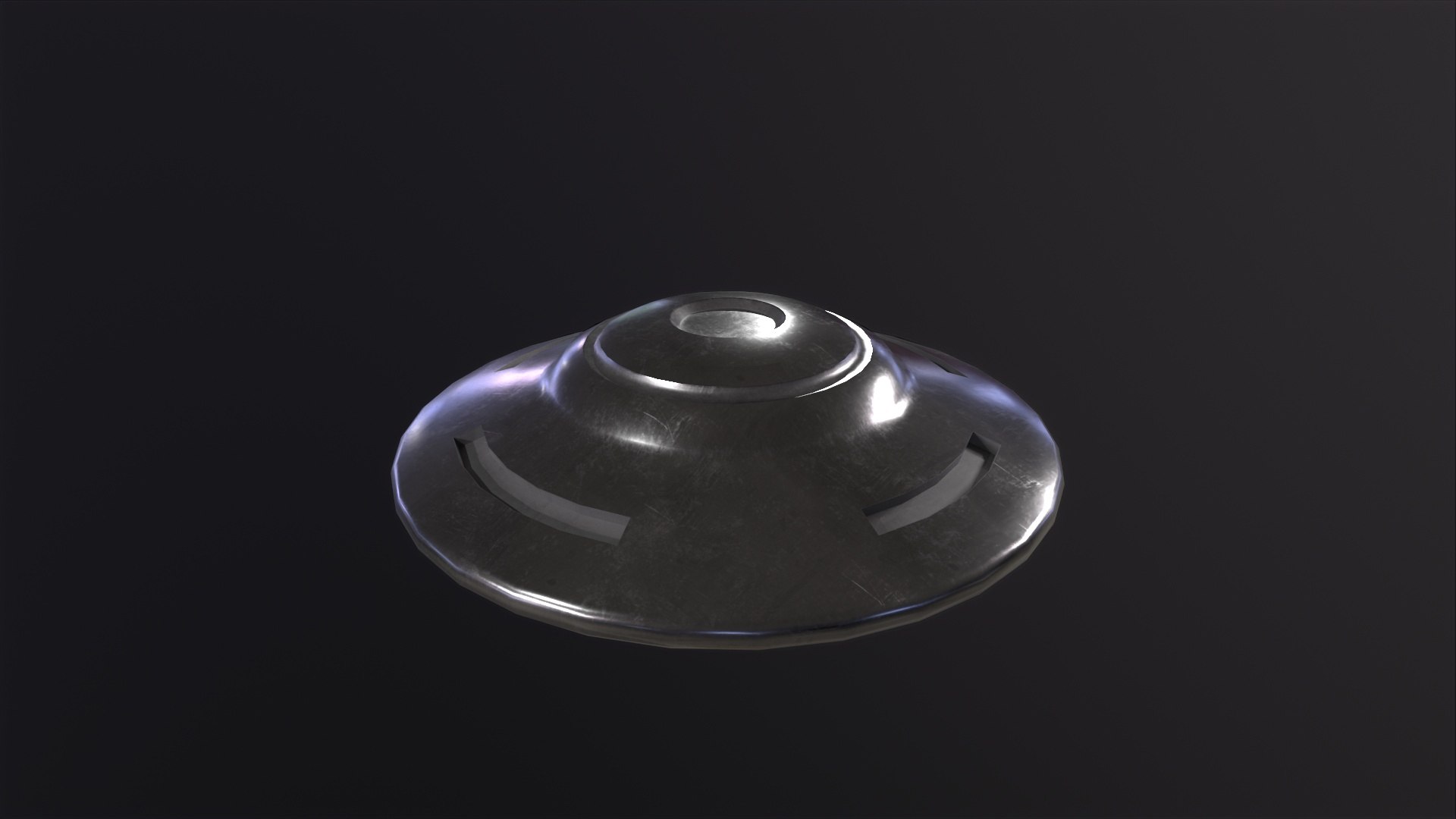 3D Model UFO Spaceship - TurboSquid 2092828