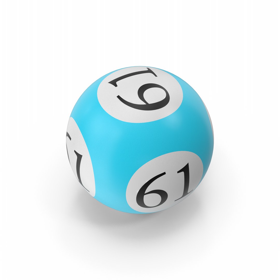 3D Bingo Ball 61 - TurboSquid 2417731