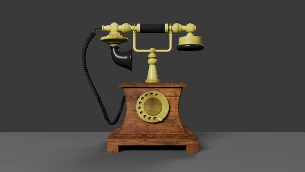 3D Telephone - TurboSquid 1838606