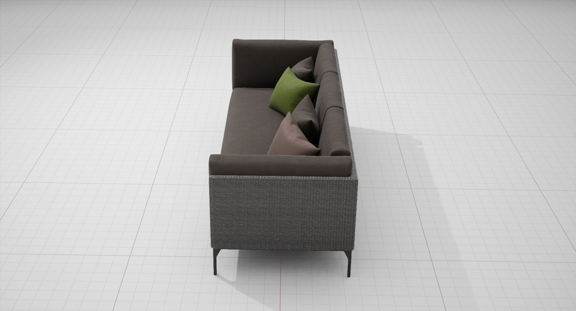 3d Model Dedon Mu Sofa Ue4