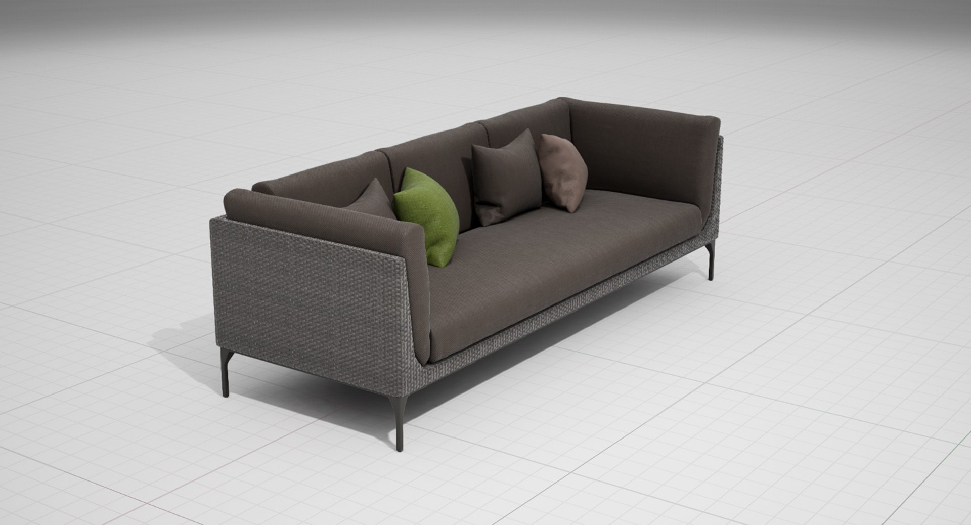 3d Model Dedon Mu Sofa Ue4