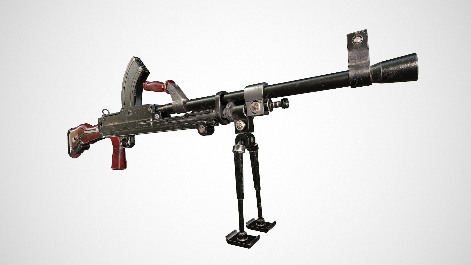 3D Model Bren Gun - TurboSquid 1214200