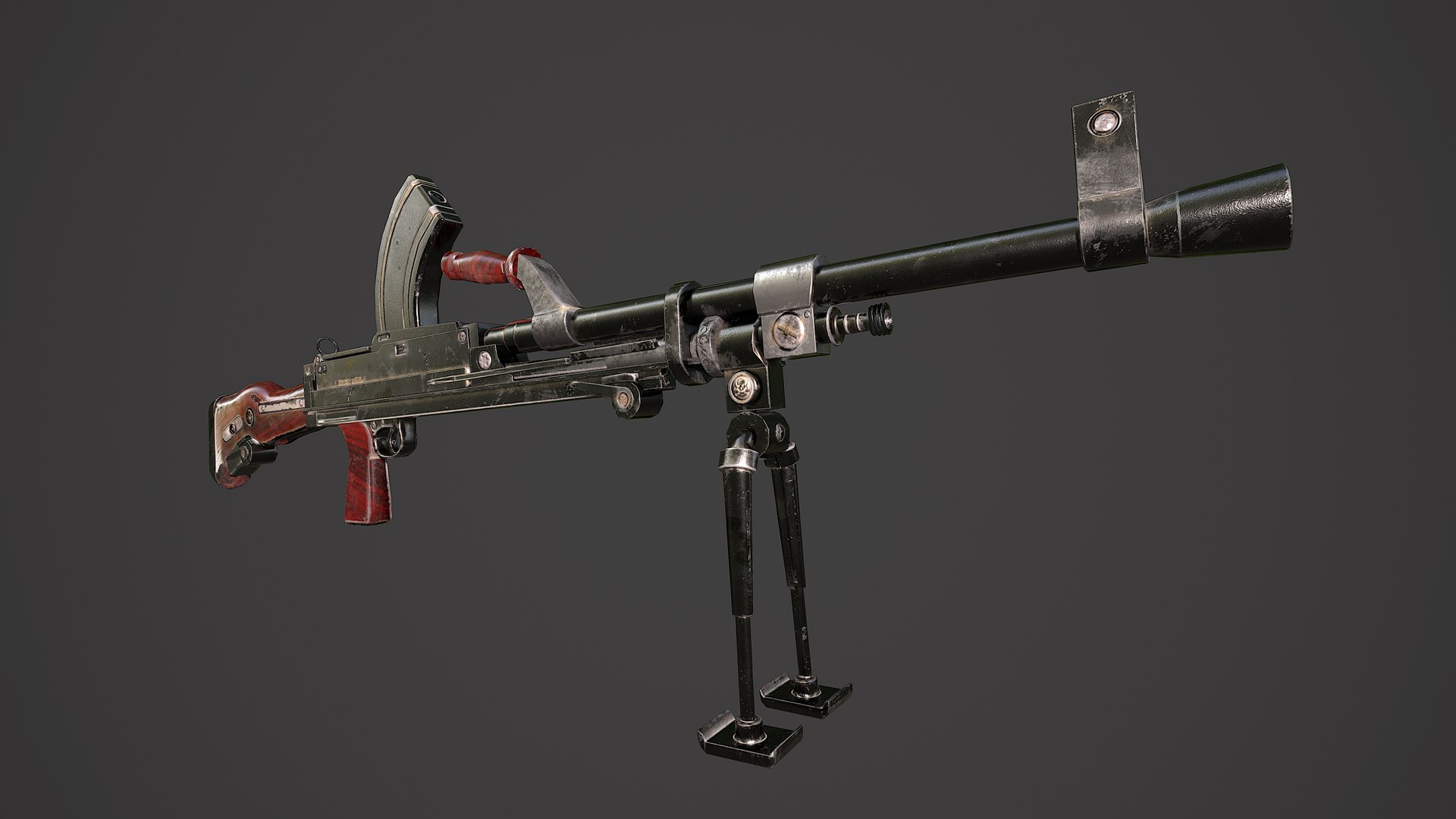 3D Model Bren Gun - TurboSquid 1214200