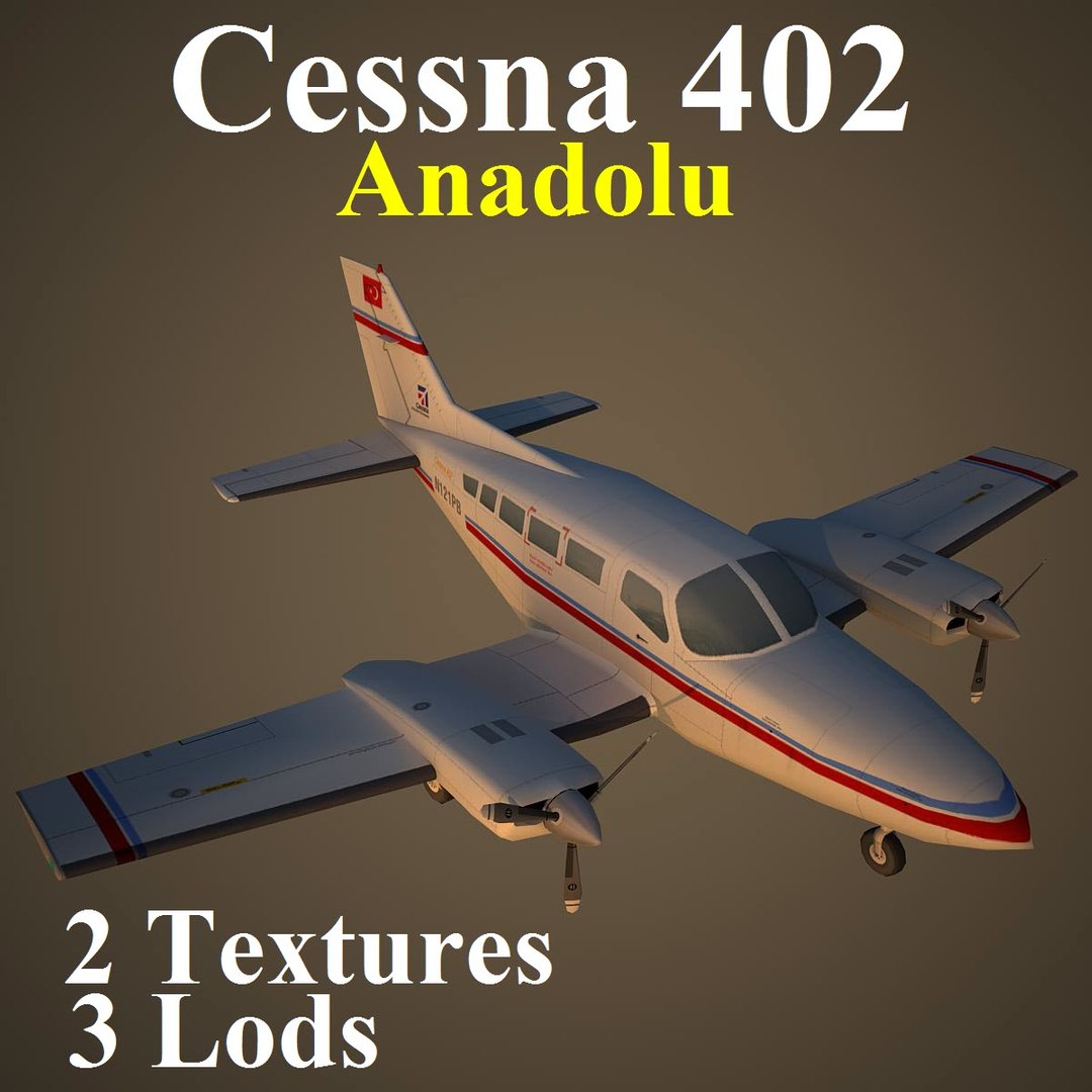 Max Cessna 402 Aircraft