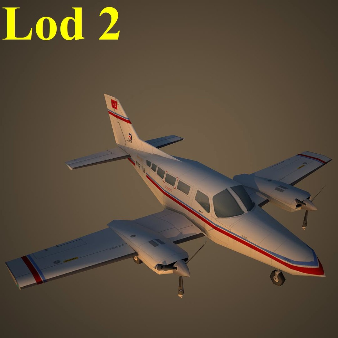 Max Cessna 402 Aircraft