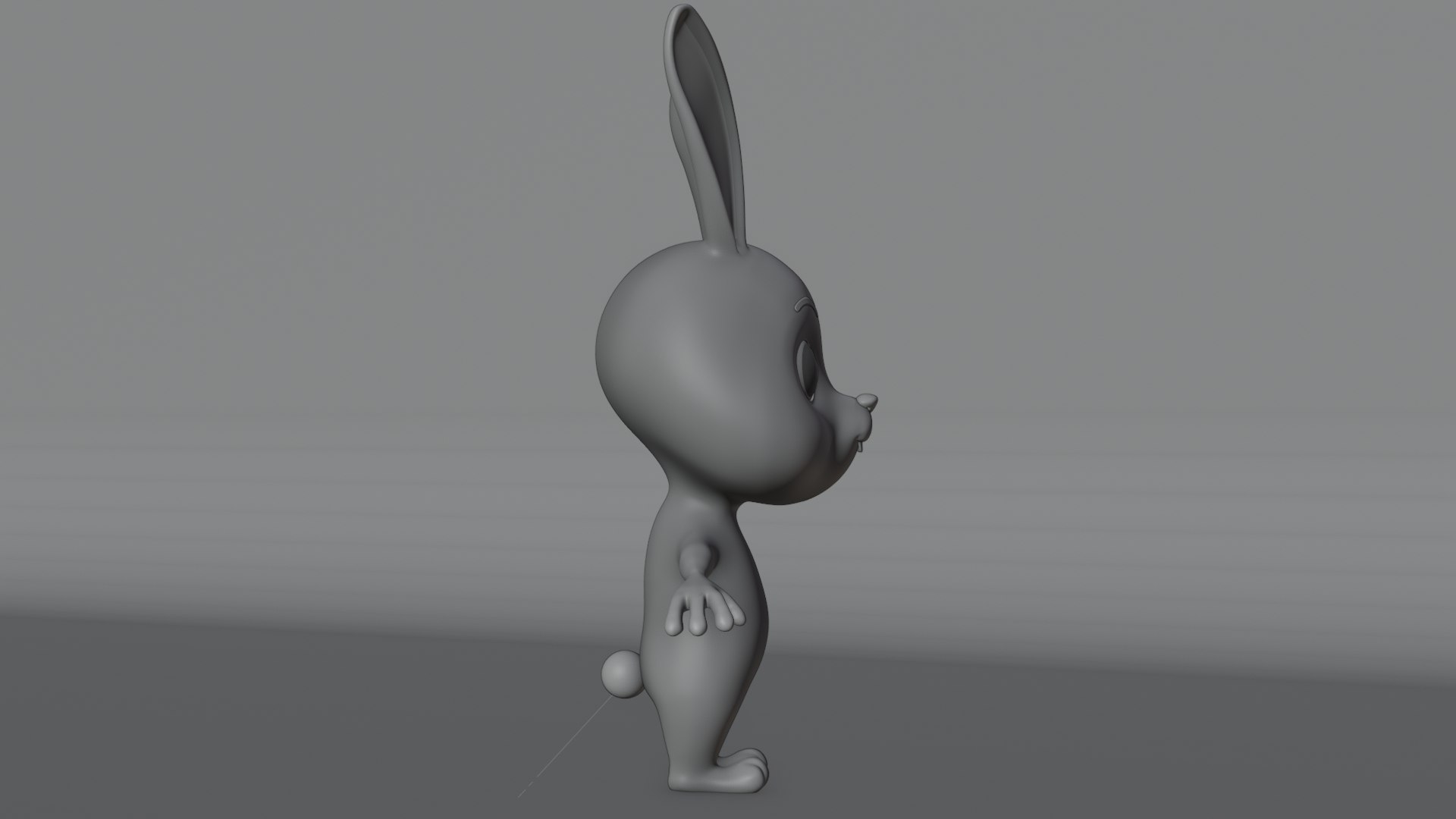 3D Cartoon Rabbit Model - TurboSquid 1871896