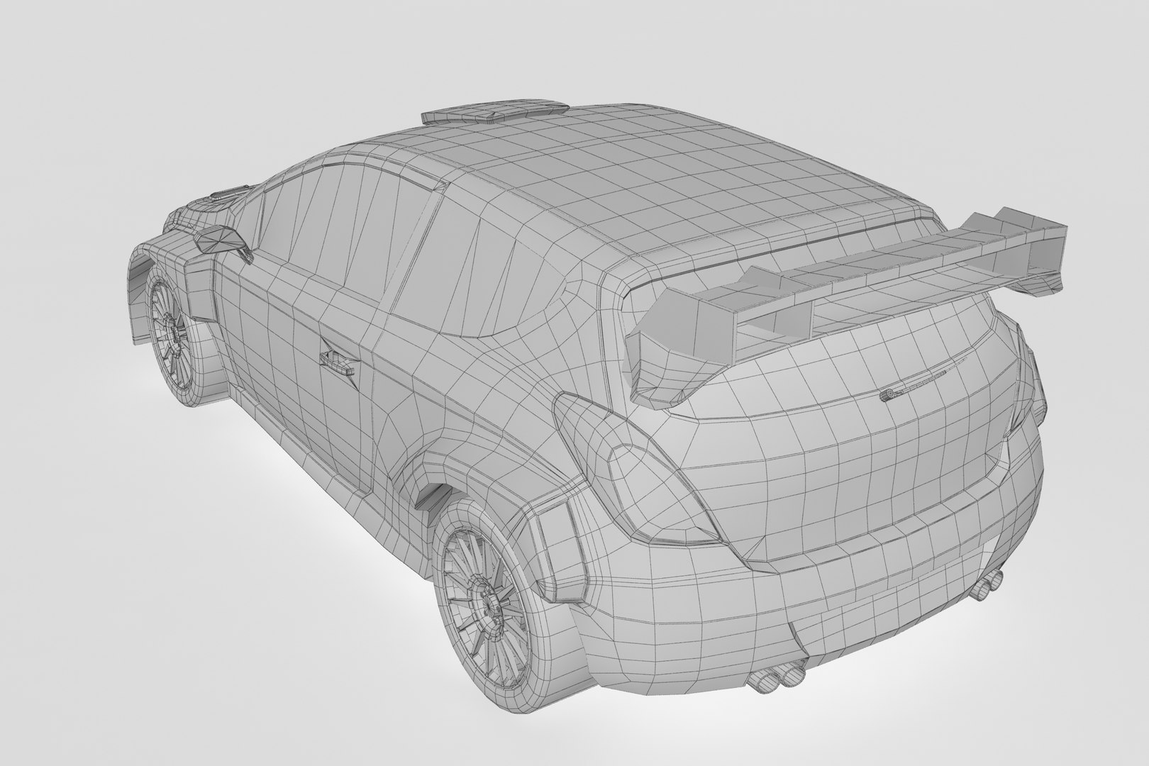 3D rally car v2 model - TurboSquid 1703479