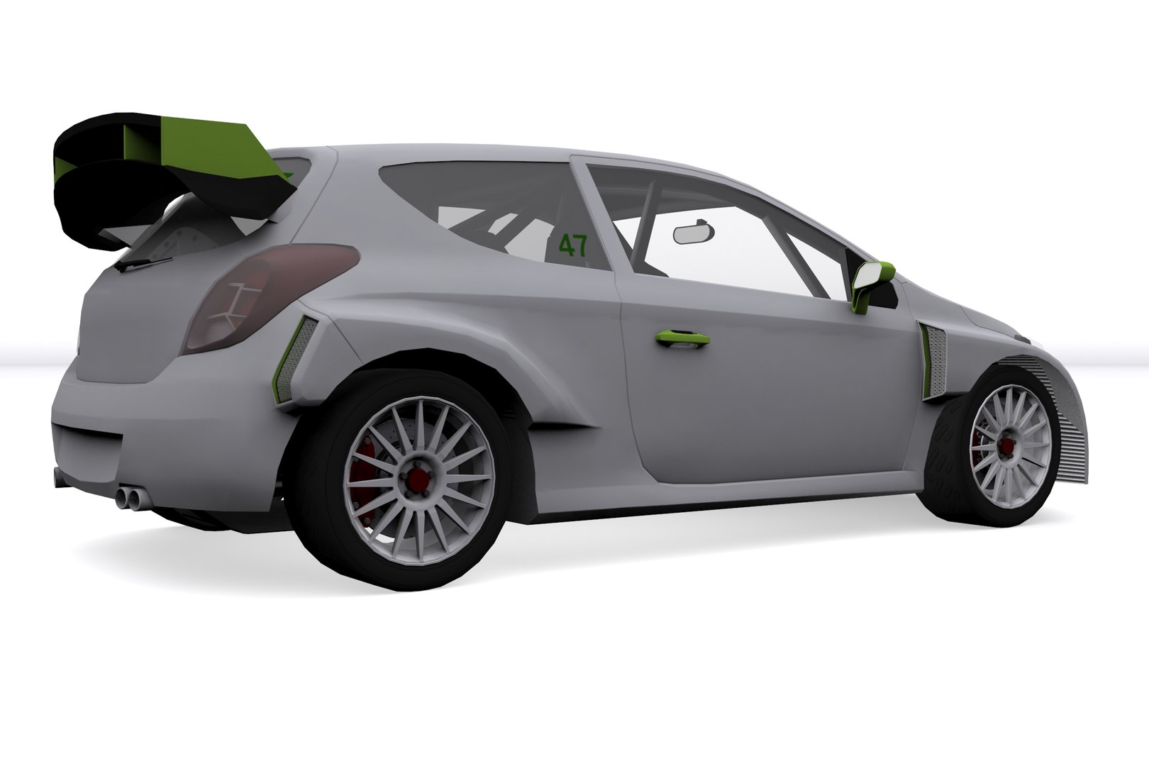 3D rally car v2 model - TurboSquid 1703479