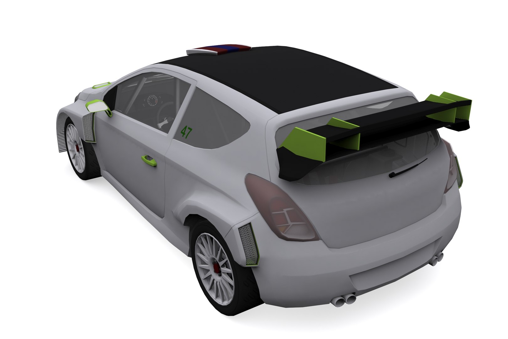 3D rally car v2 model - TurboSquid 1703479