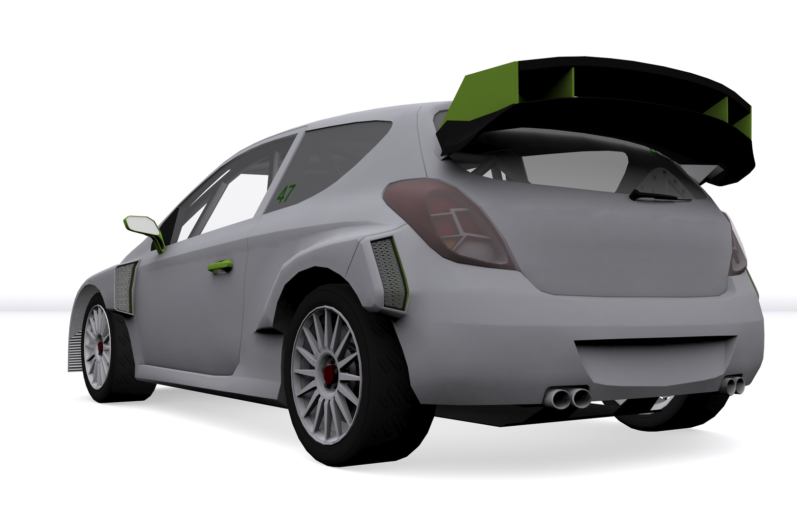 3D rally car v2 model - TurboSquid 1703479