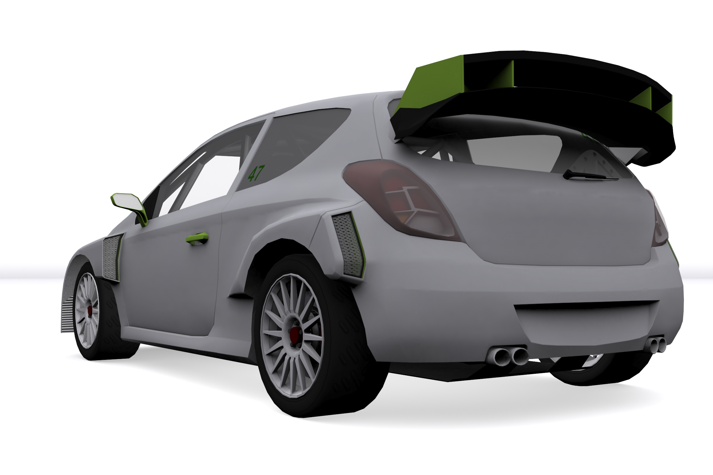 3D rally car v2 model - TurboSquid 1703479