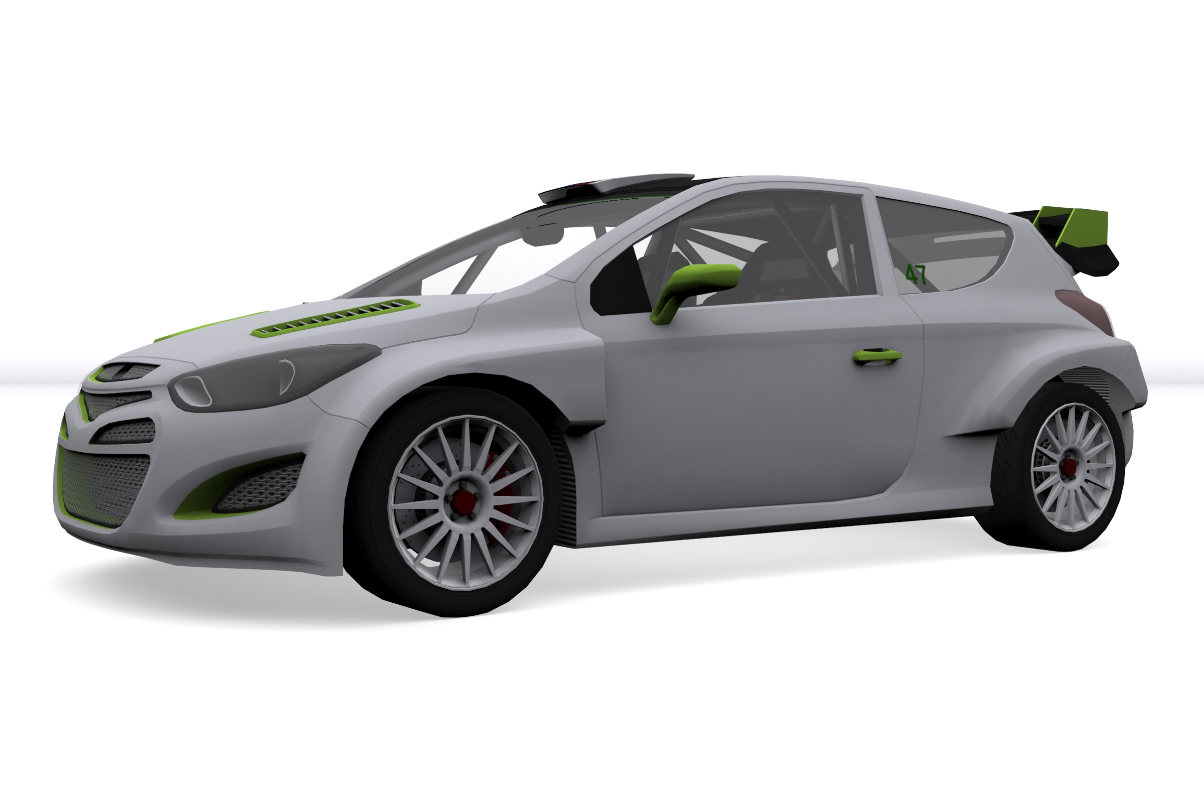 3D rally car v2 model - TurboSquid 1703479