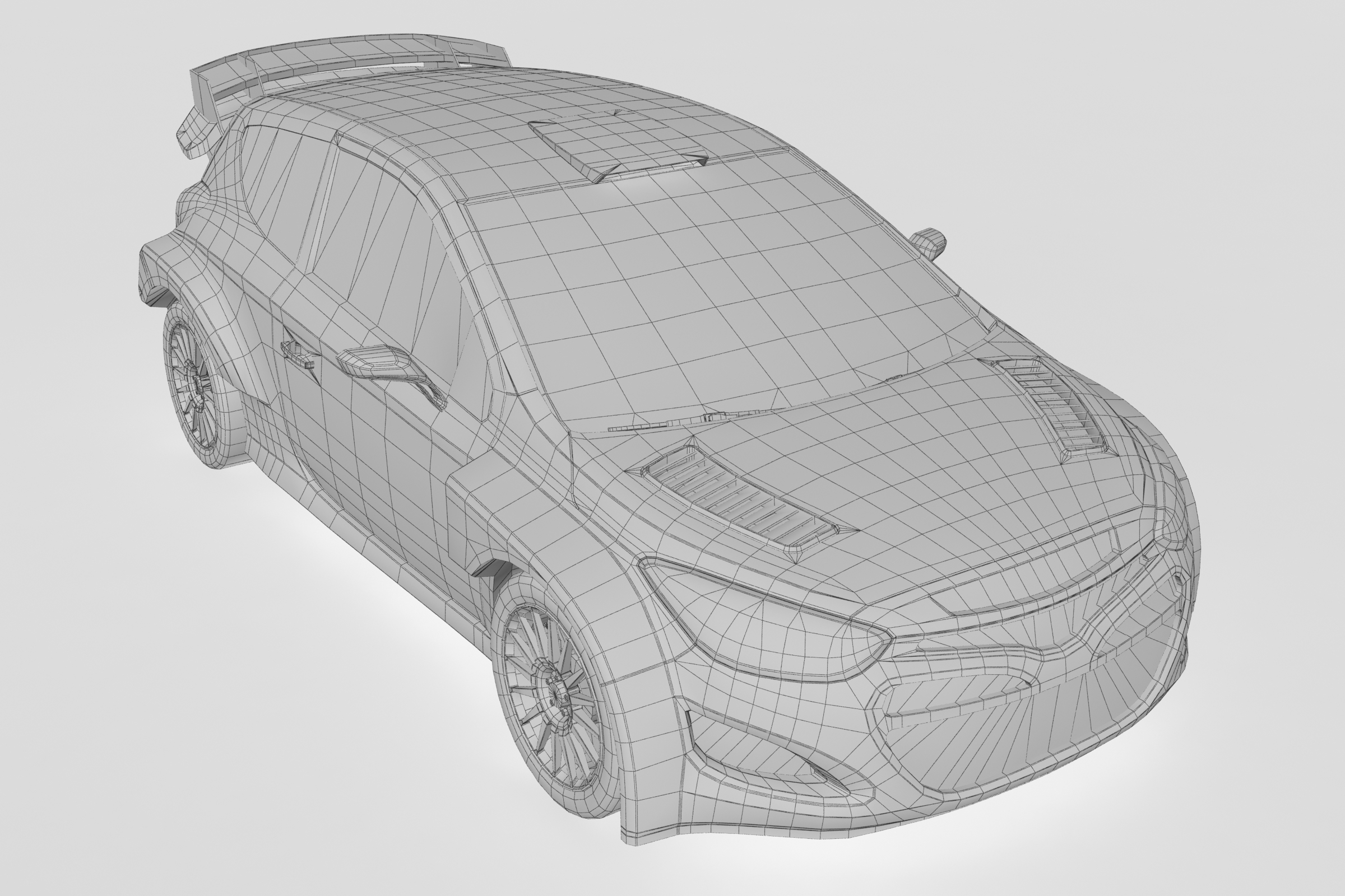 3D rally car v2 model - TurboSquid 1703479