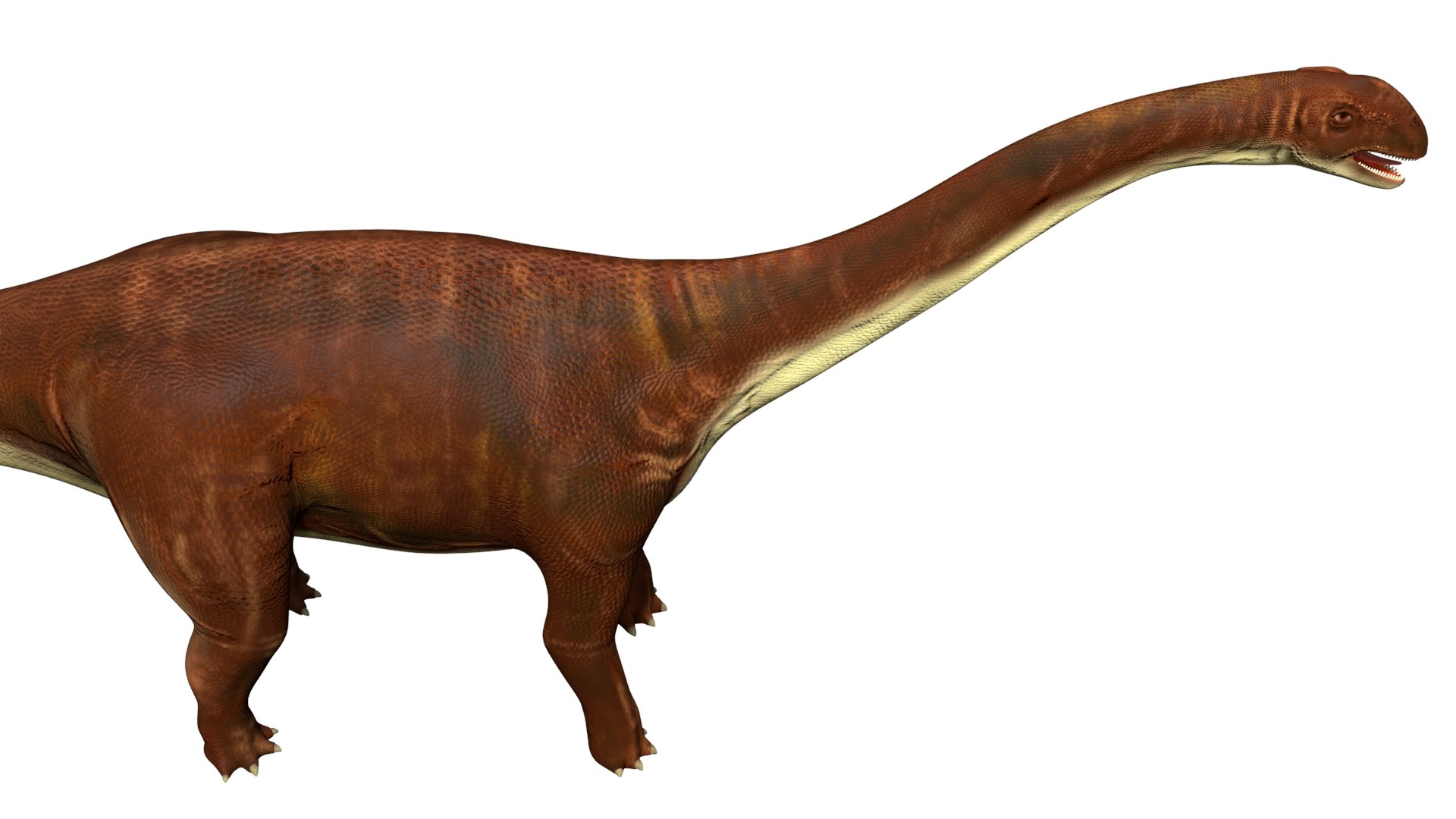 Patagosaurus Dinosaur Jurassic Animal 3D Model - TurboSquid 2337087