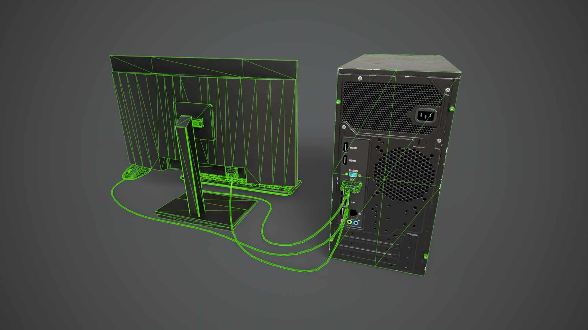 3D Model Modern Computer - TurboSquid 2185392