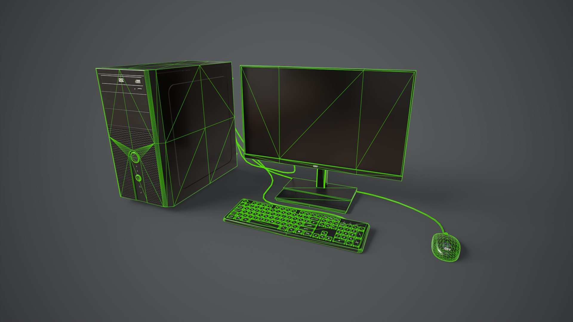 3D Model Modern Computer - TurboSquid 2185392