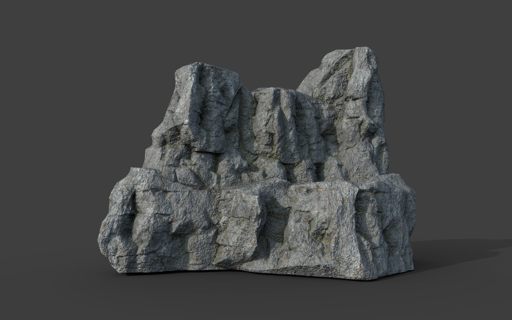 Rock Cliff 3D - TurboSquid 1619176