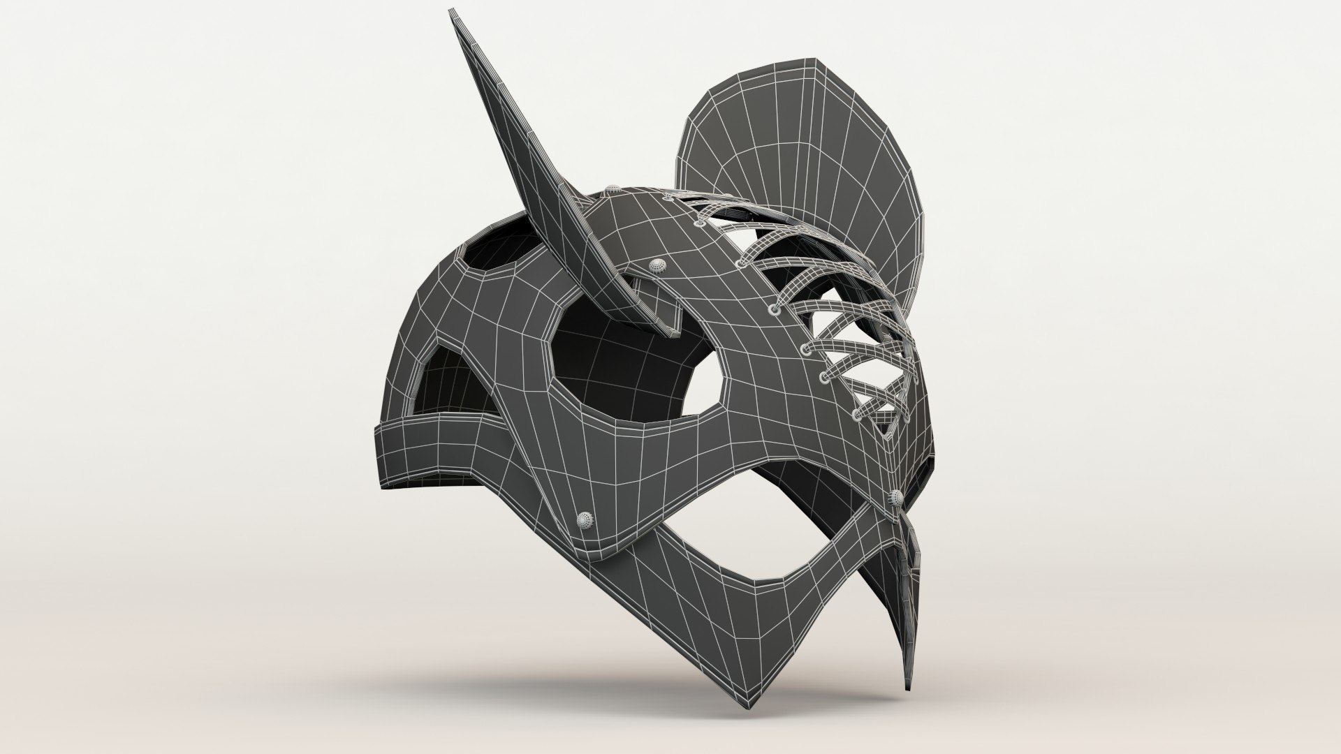3D Cat Mask 02 Model - TurboSquid 1589577