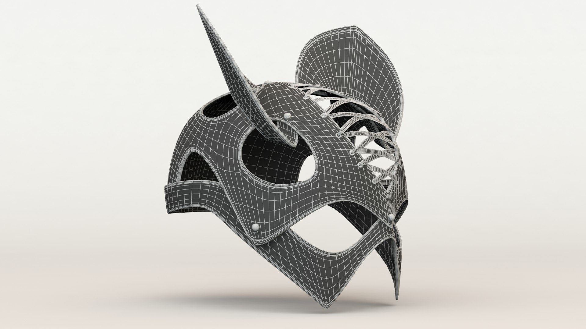 3D Cat Mask 02 Model - TurboSquid 1589577