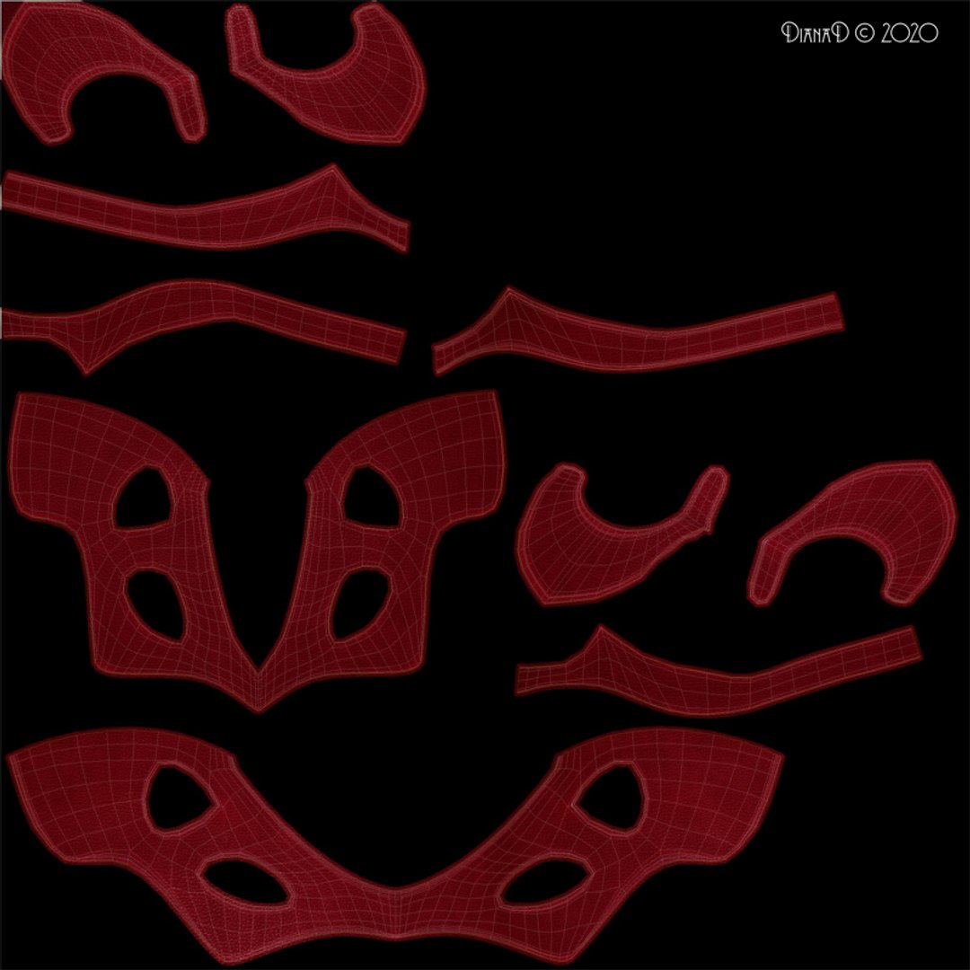 3D Cat Mask 02 Model - TurboSquid 1589577