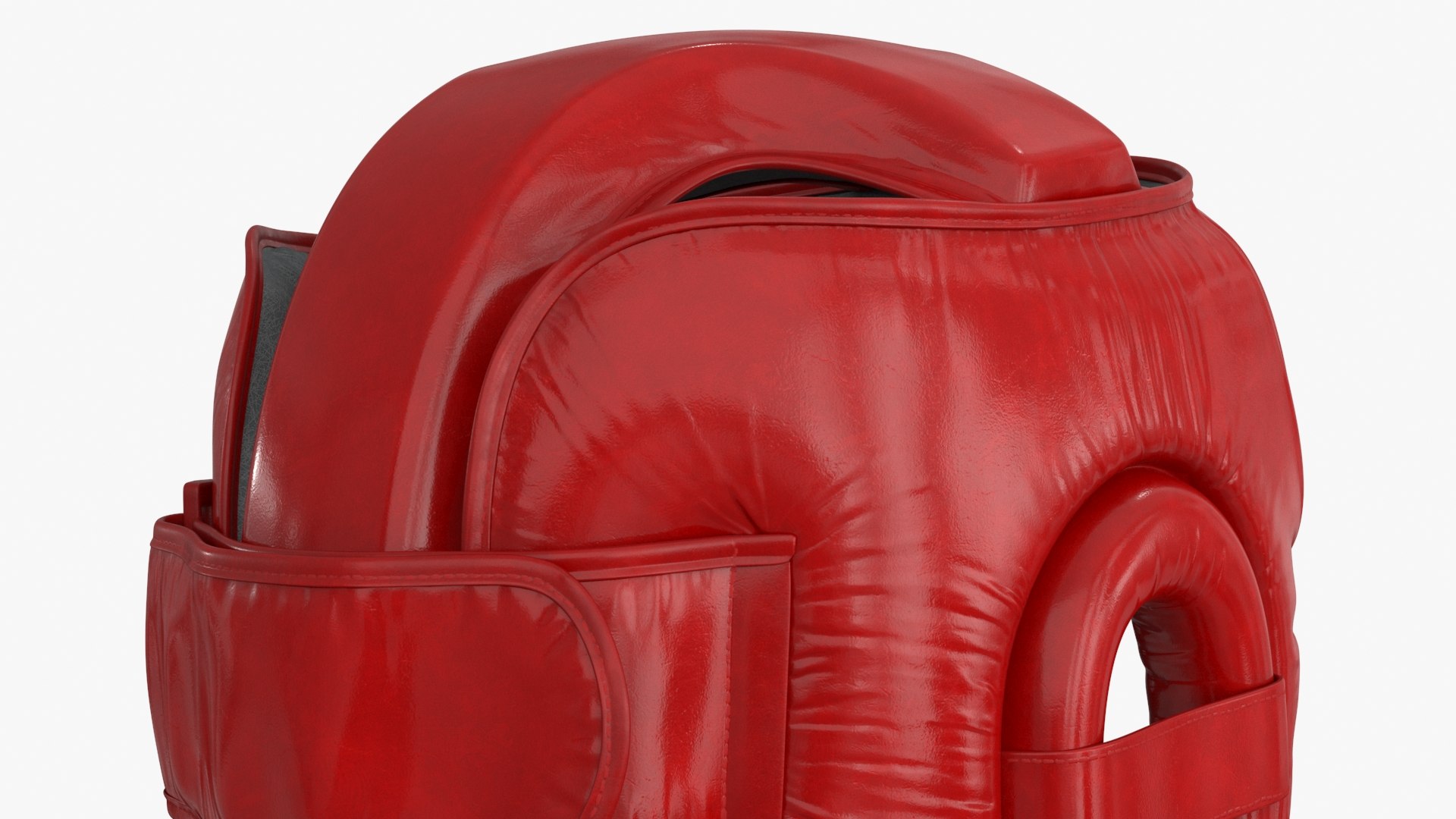 3D Boxing Training Helmet Red model - TurboSquid 1878071