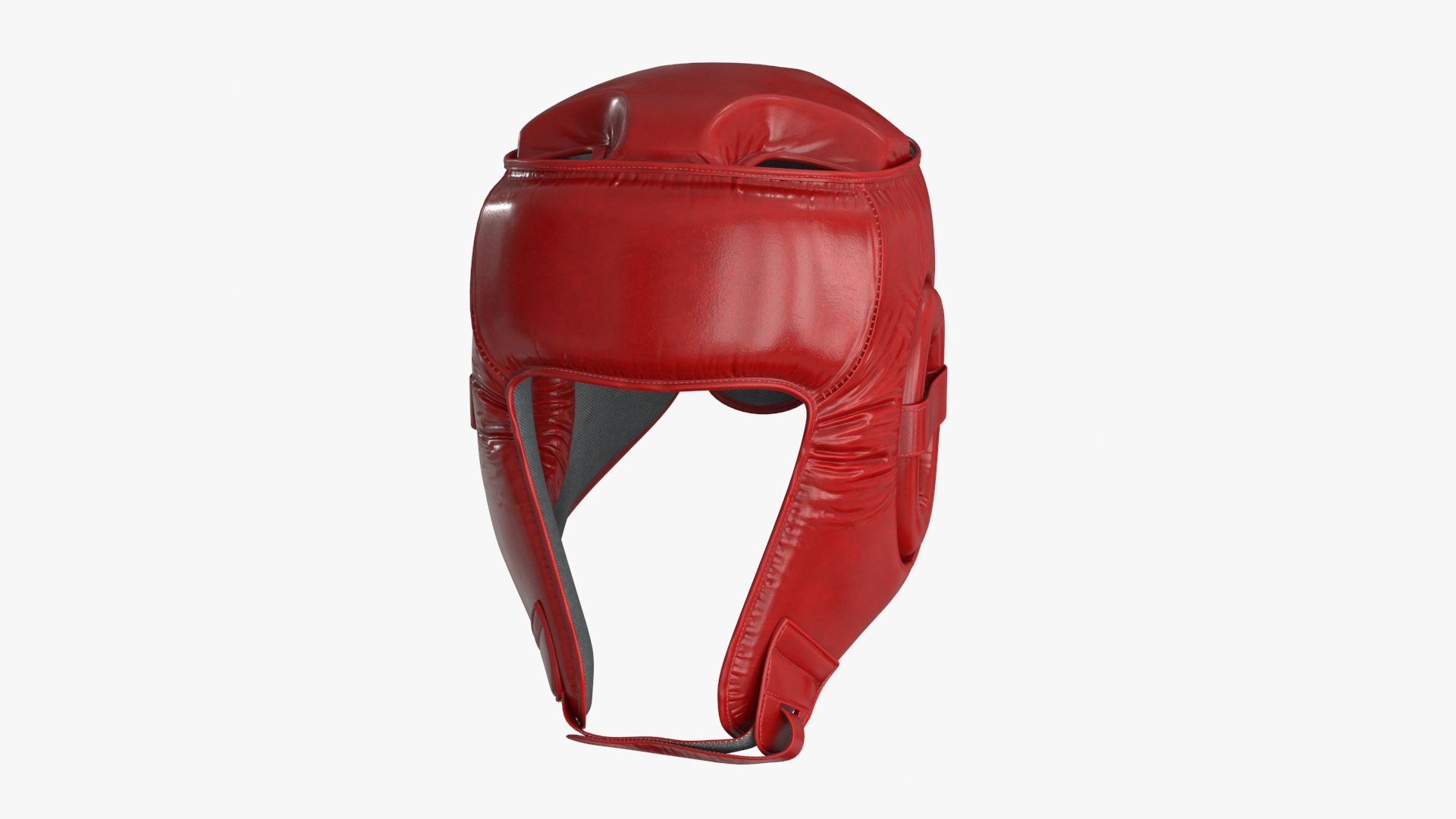 3D Boxing Training Helmet Red Model - TurboSquid 1878071