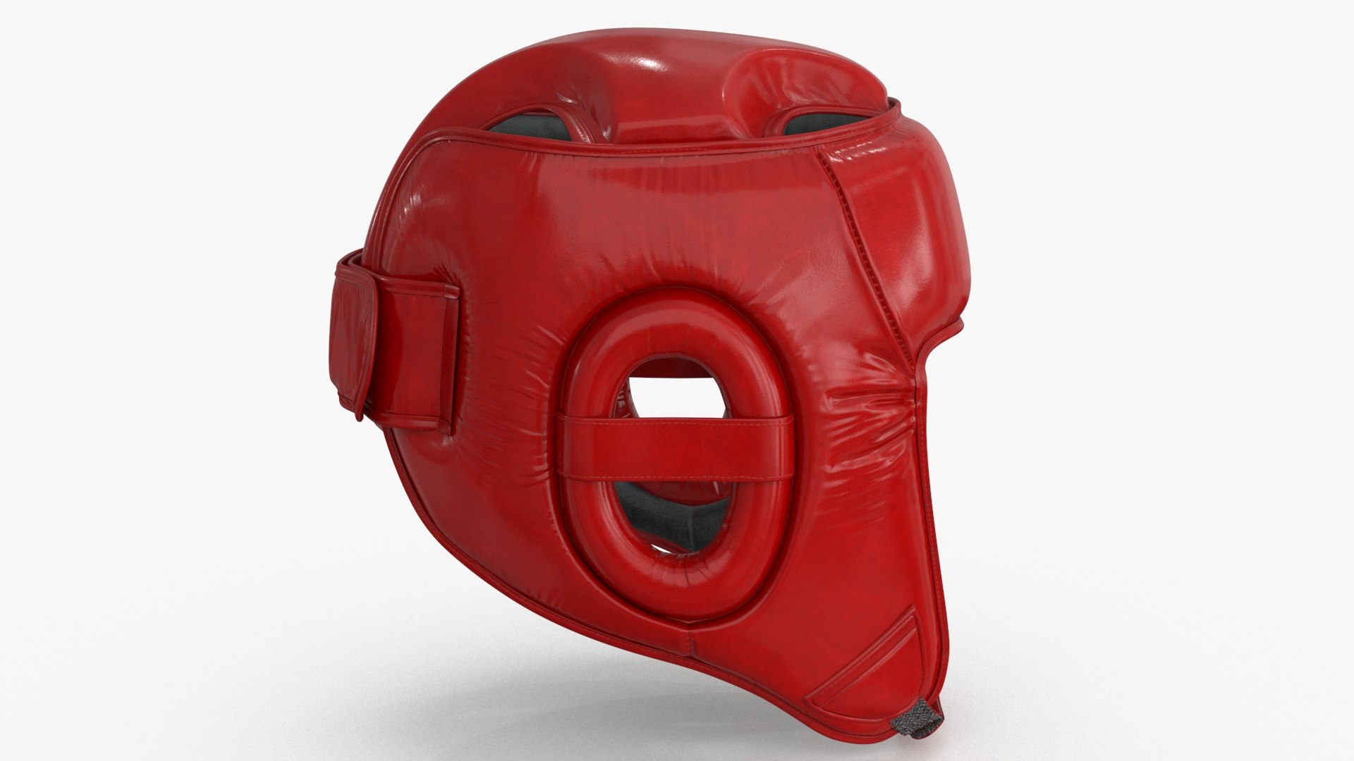 3D Boxing Training Helmet Red model - TurboSquid 1878071