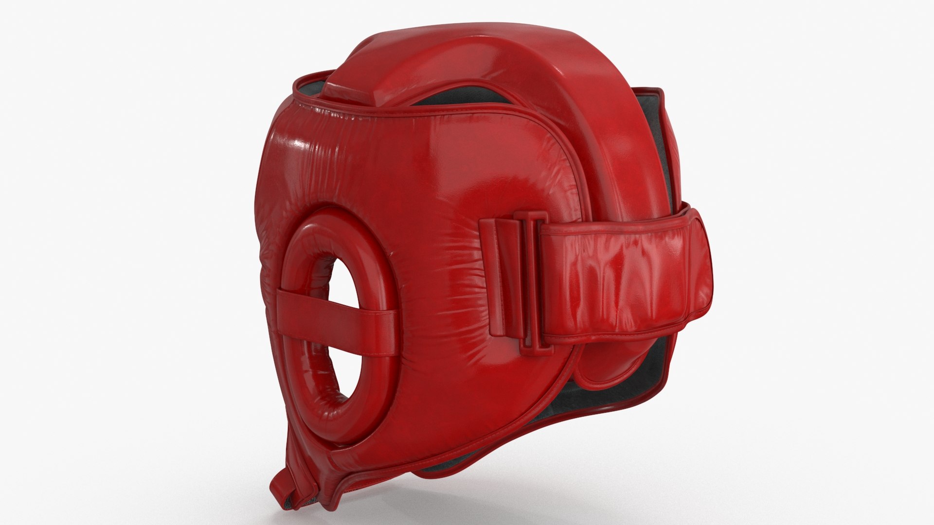 3D Boxing Training Helmet Red model - TurboSquid 1878071