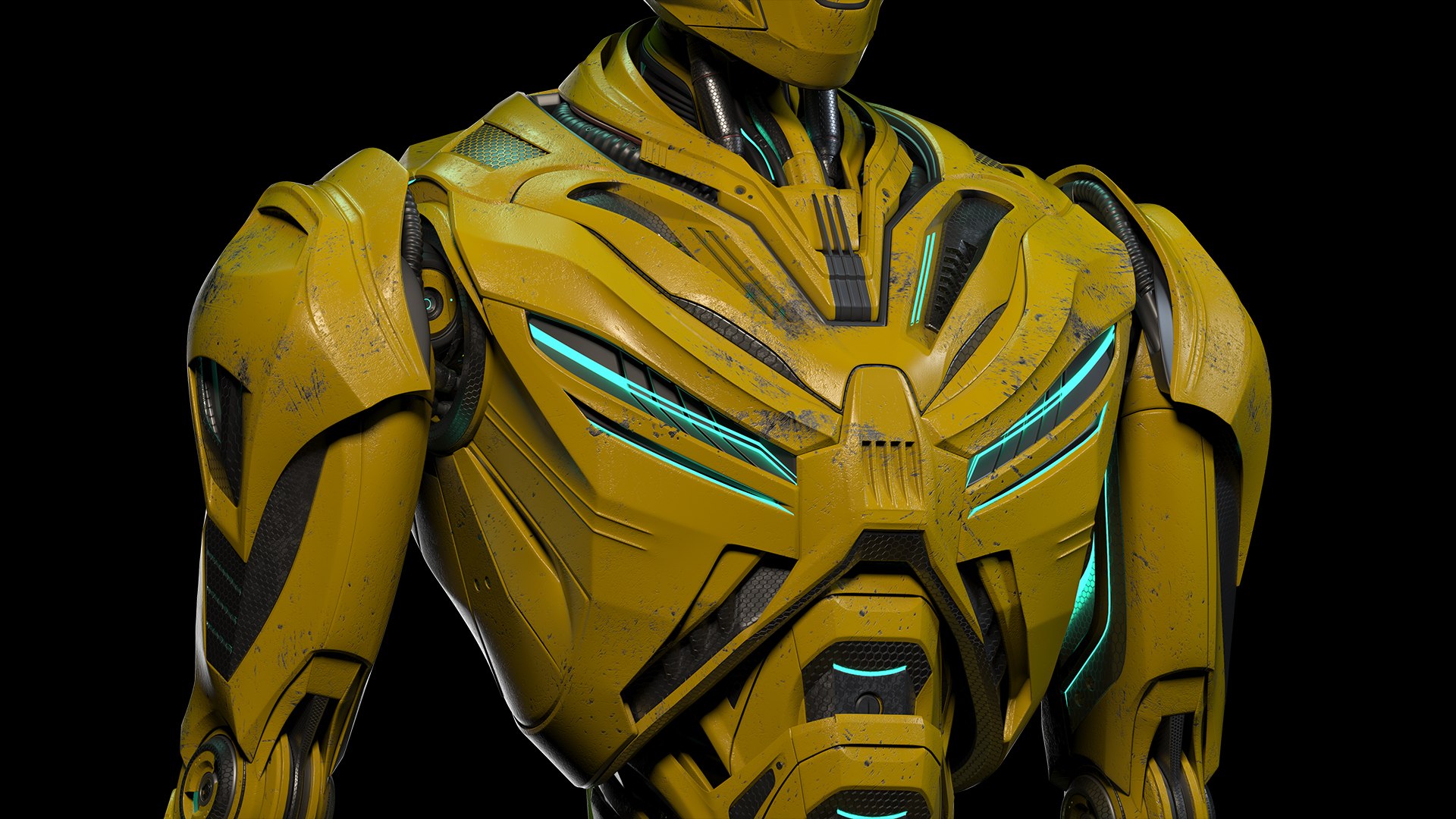 Robot Mech 2 Rigged 3D Model - TurboSquid 1855754