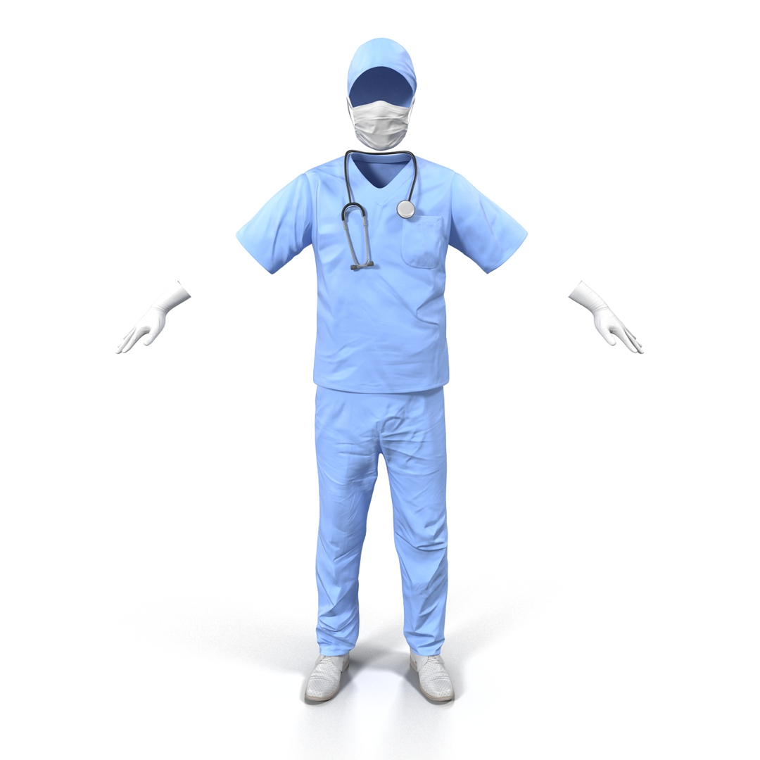 modelo 3d Colección de ropa de doctor 6 - TurboSquid 1139771