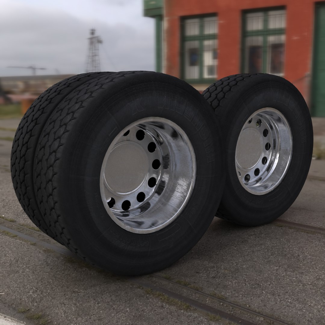semi truck wheels max